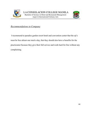 OJT portfolio | PDF