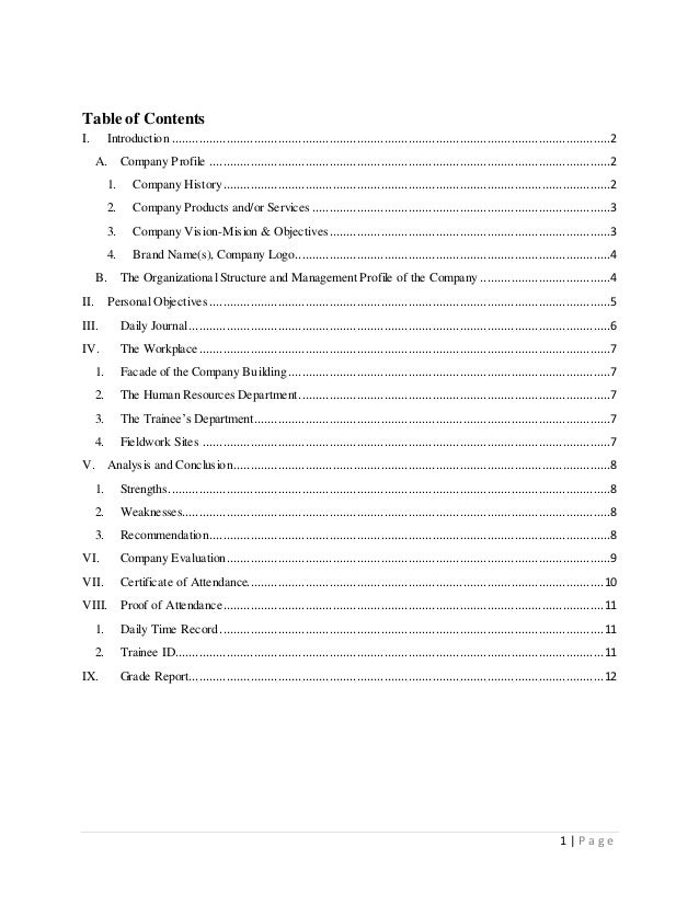 Ojt orientation program (main body)[empty]