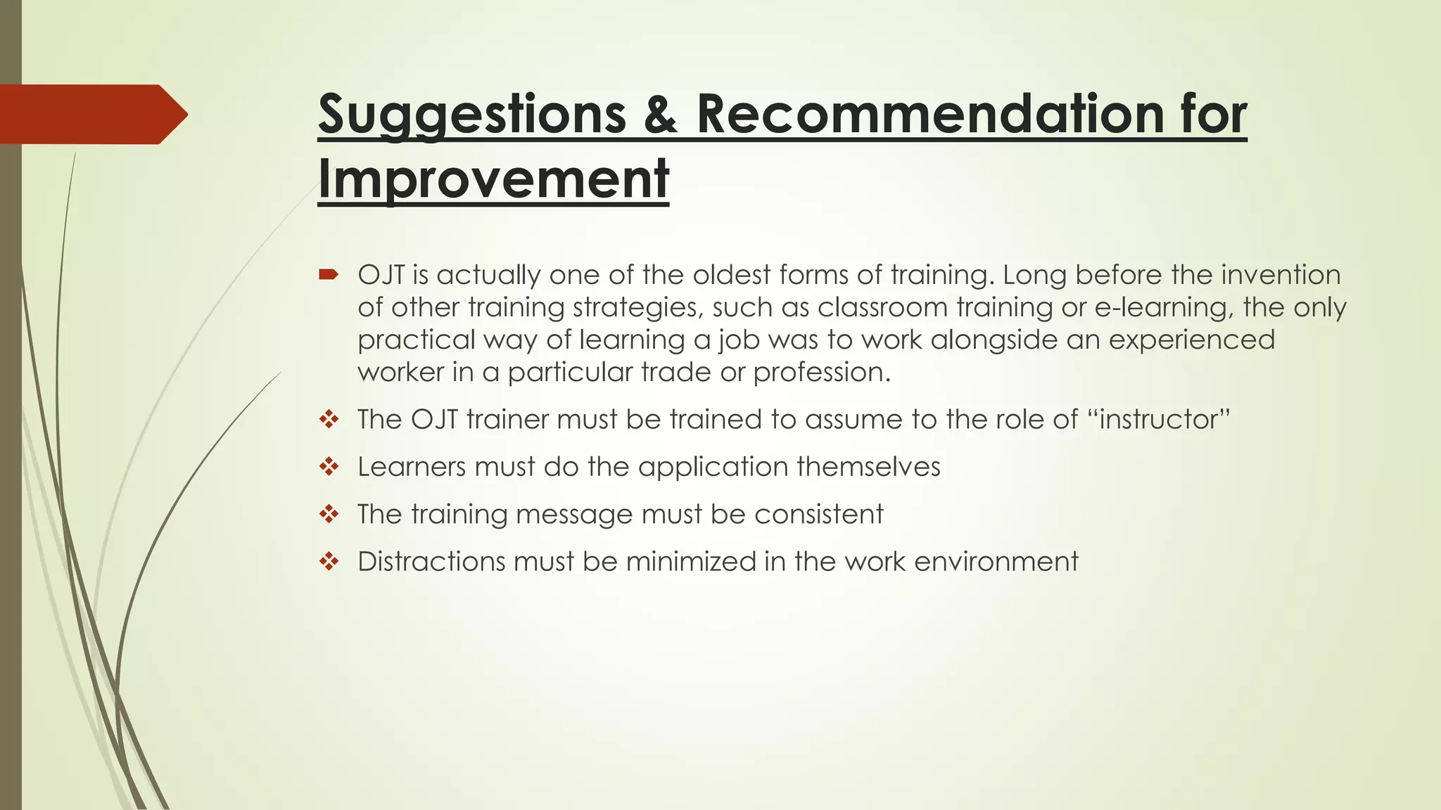 On-The-Job Training | PPTX