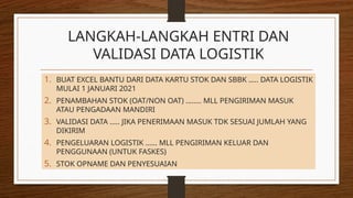 OJT + VALIDASI LOGISTIK TBC tk Kab..pptx