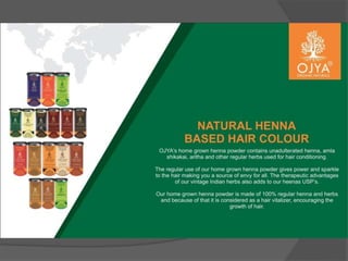 OJYA HERBAL NATURAL - INDIA TOP HAIR CARE PRODUCTS | PPSX