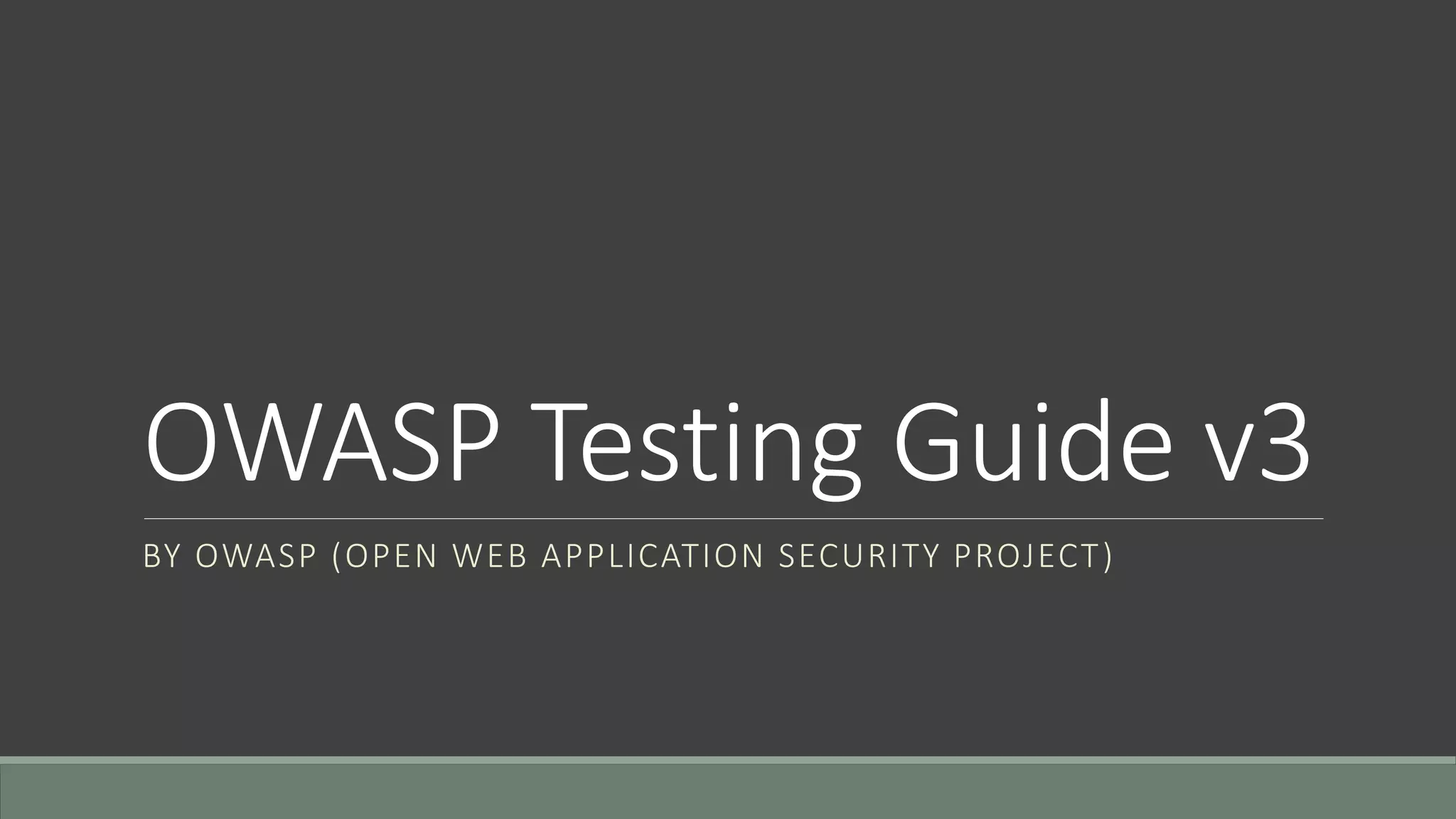 A New Web Application Vulnerability Assessment Framework Ppt