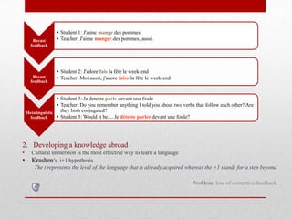 Beginning to learn a second language | PPTX