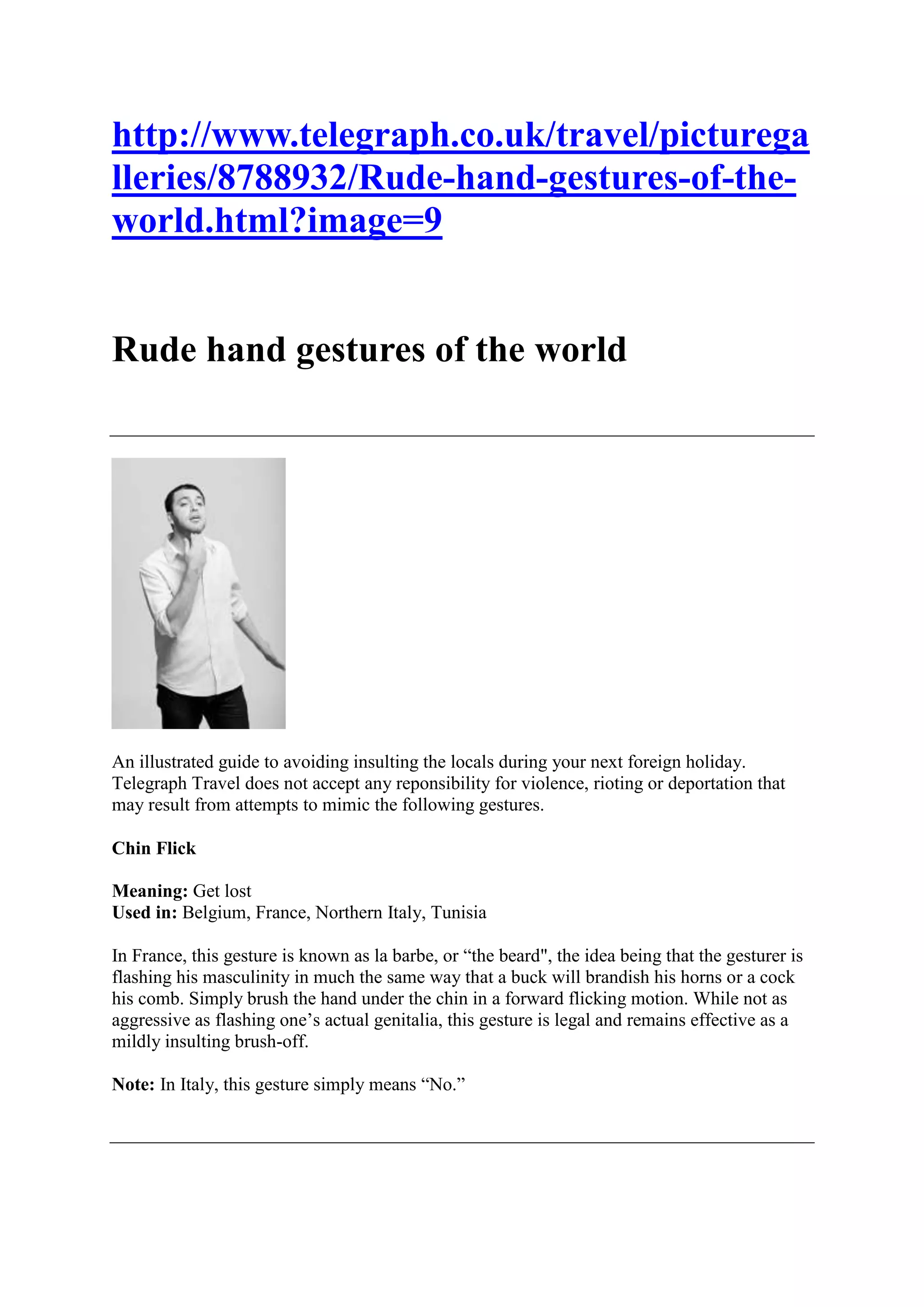 Ok. rude hand gestures of the world | DOCX