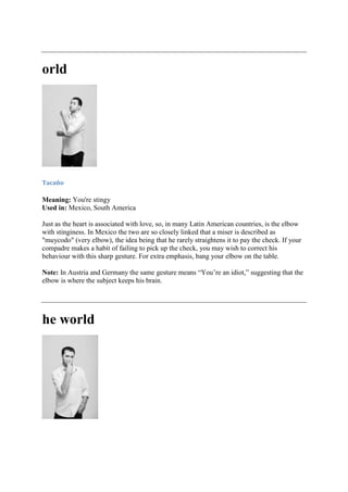 Ok. rude hand gestures of the world | DOCX