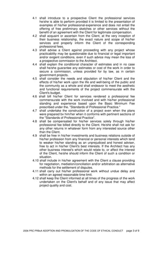 Ok2006 codethics | PDF