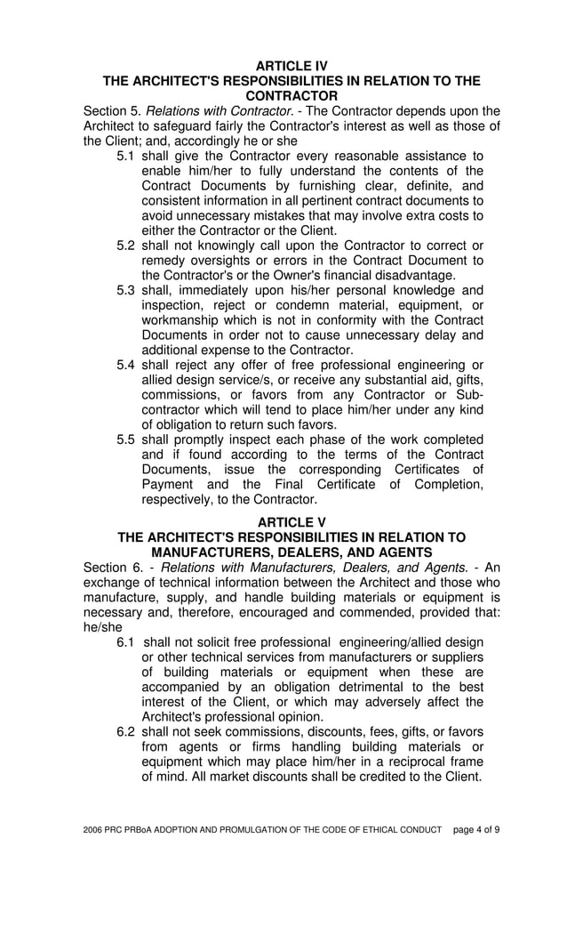 Ok2006 codethics | PDF