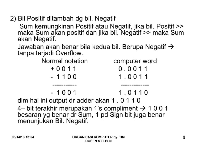 Bilangan Positif & Negatif | PPT