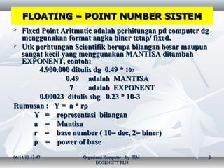Floating Point | PPT