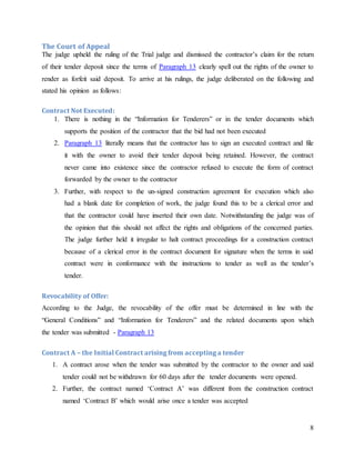 Analysis of Ron Engineering V the Crown by Okafo EKE | DOCX