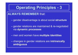 Christine Okali, Institute of Development Studies "Gender Planning ...