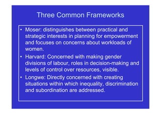 Christine Okali, Institute of Development Studies "Gender Planning ...