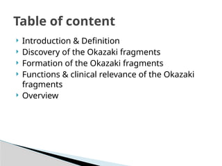 OKAZAKI FRAGMENTS presentation slide.pptx