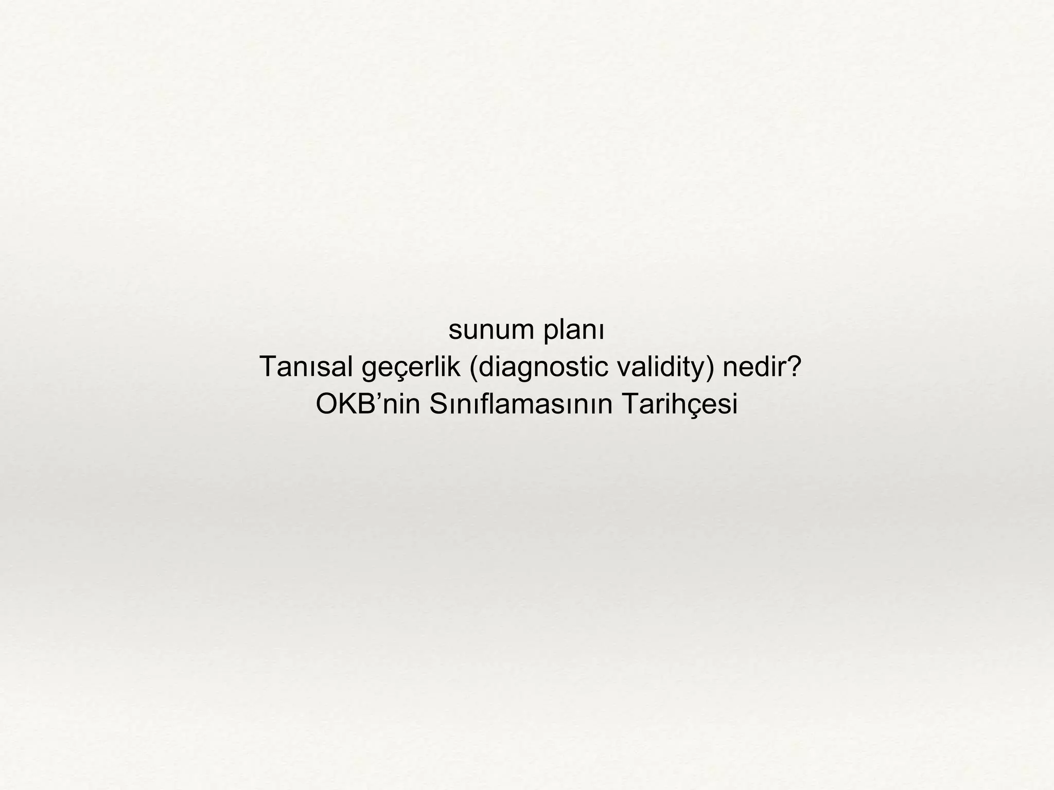 Obsesif kompulsif spektrum bozuklukları (Dr Fuad Bashirov) | PPTX