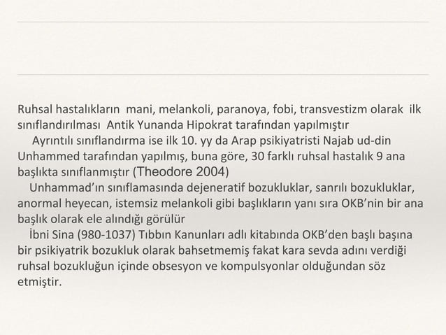 Obsesif kompulsif spektrum bozuklukları (Dr Fuad Bashirov) | PPTX