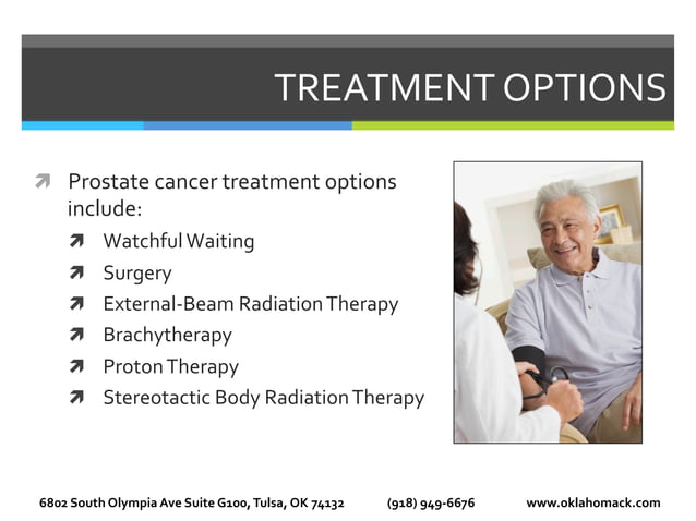 Prostate Cancer Treatment Options | PDF | Physical Therapy | Wellness