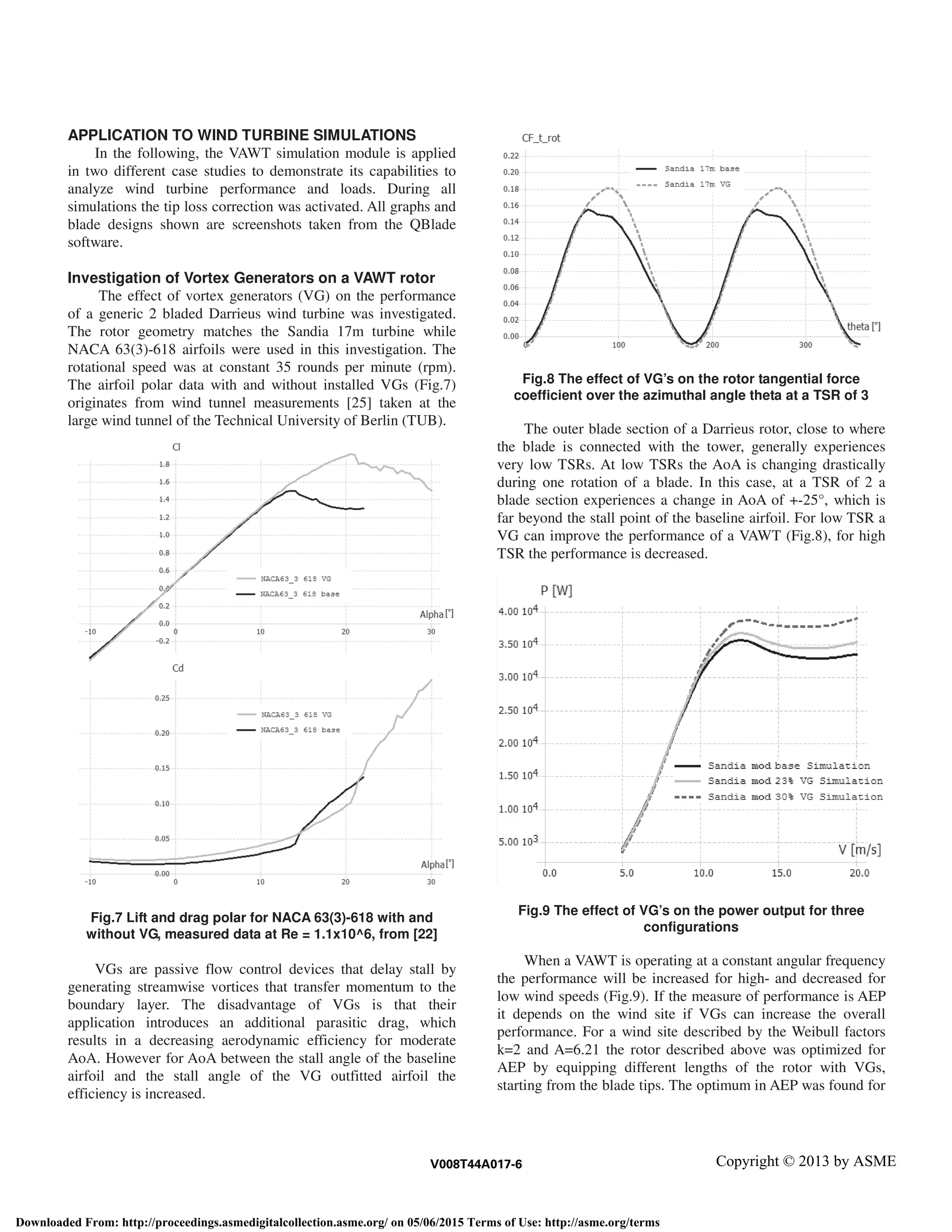 Development And Application Of A Simulation Tool For Vertical And Horizontal Axis Wind Turbines