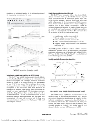 Development and application of a simulation tool for vertical and horizontal axis wind turbines ...