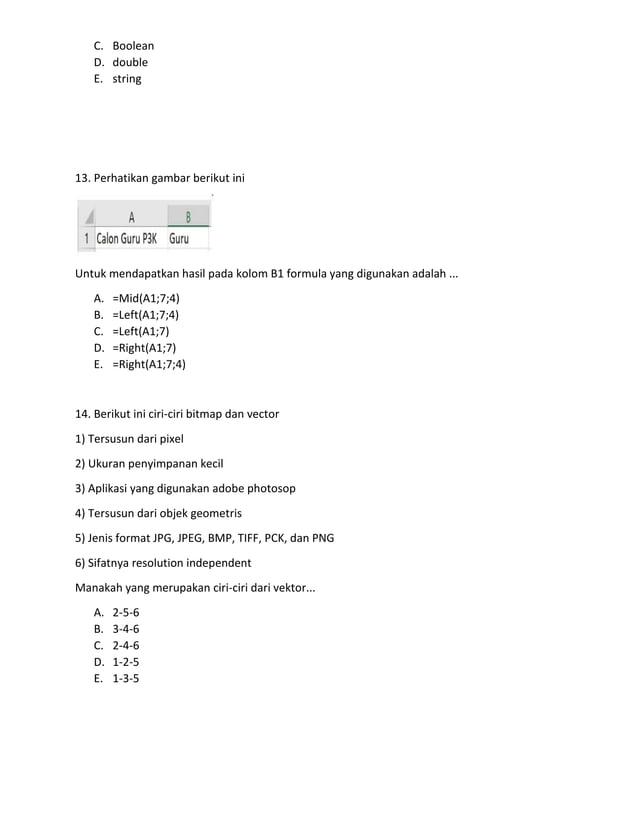 Soal Jaringan Dasar | PDF