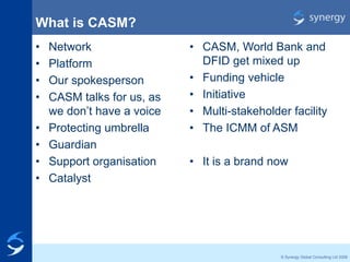 O Keefe Dfid Casm Evaluation | PPT | Business | Business and Finance