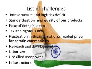MAKE IN INDIA PROBLEM AND PROSPECT. | PPTX