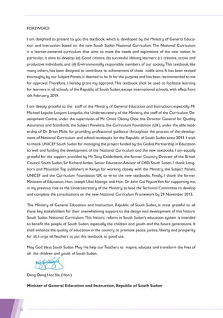 English Student book 1 South Sudan Secondary | PDF