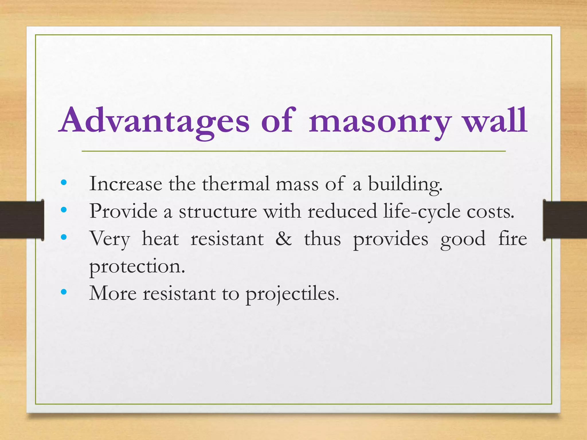 Types of masonry and its failure types | PPTX