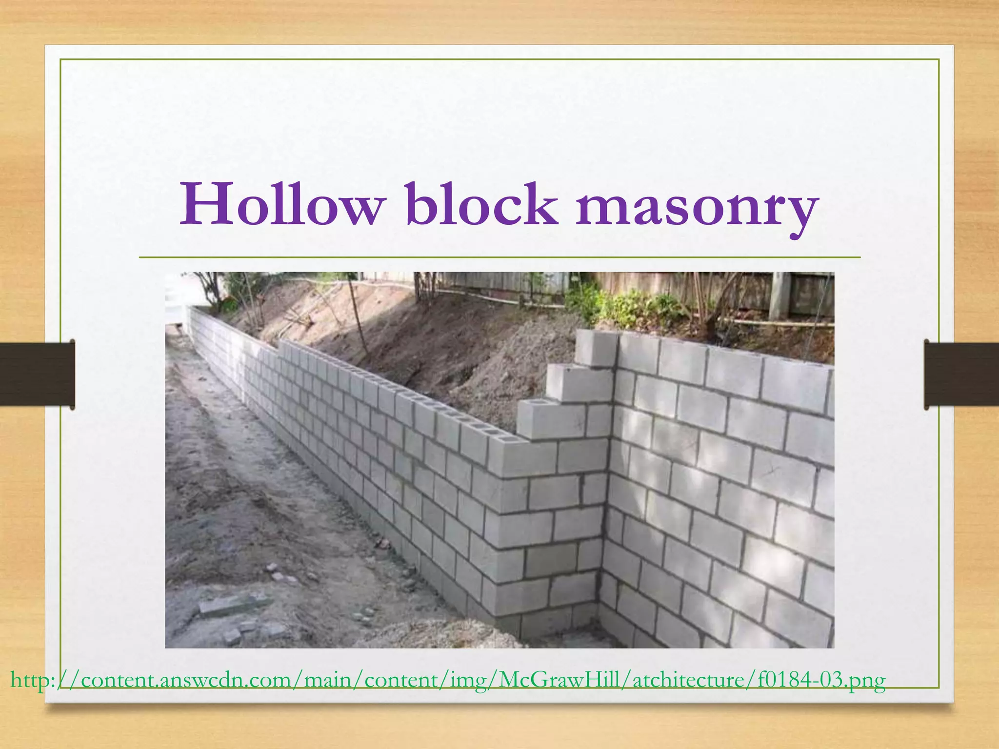 Types of masonry and its failure types | PPTX