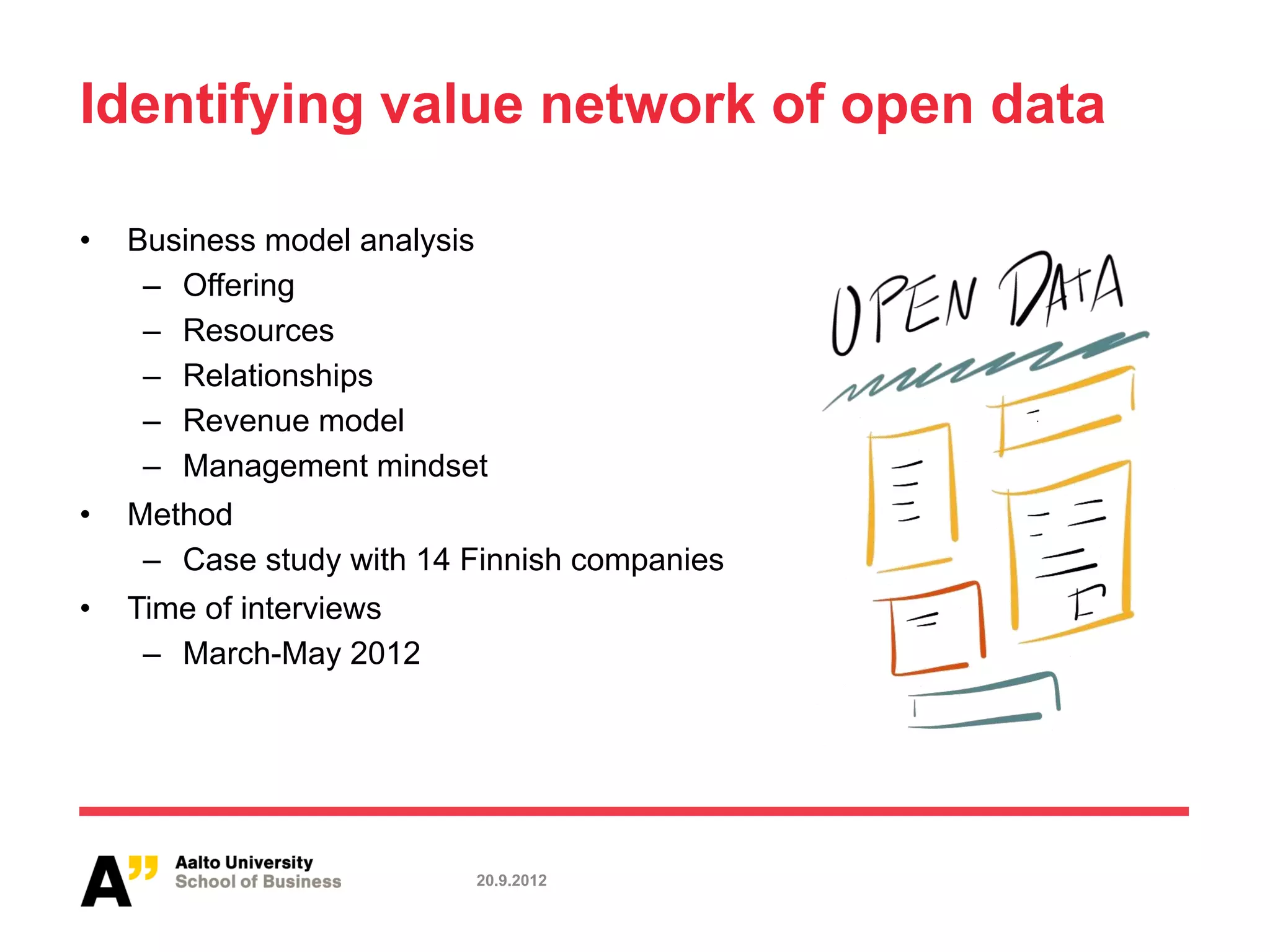 Open Data Value Network | PPT