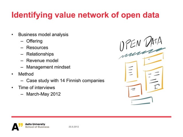 Open Data Value Network | PPT