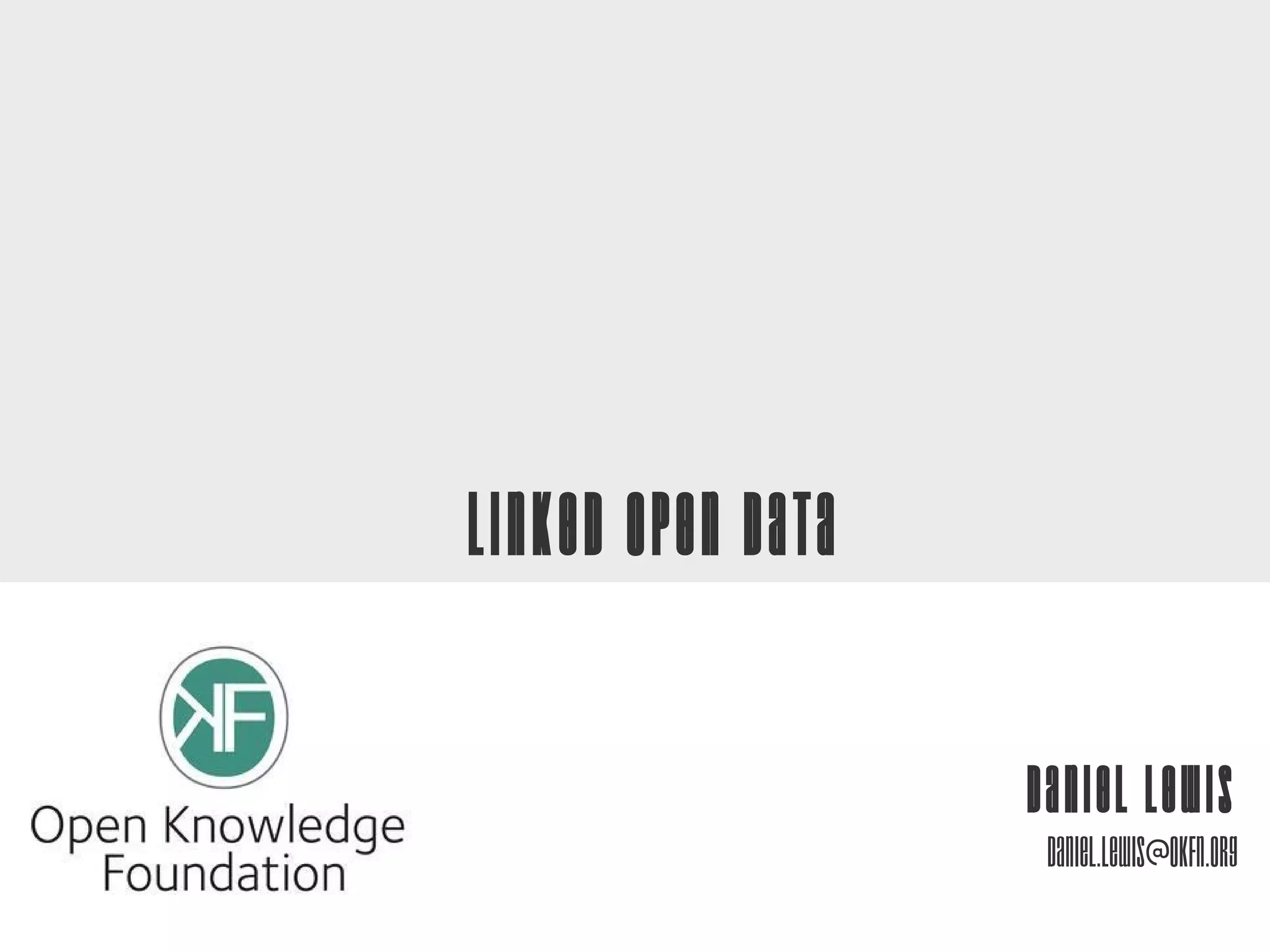 Linked Open Data | PPT