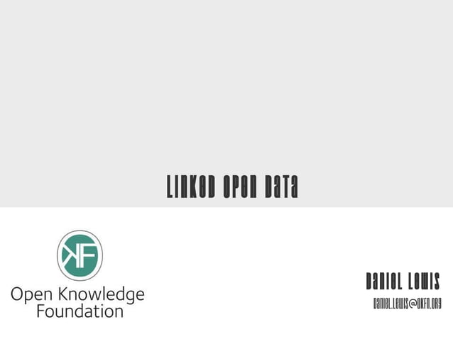Linked Open Data | PPT