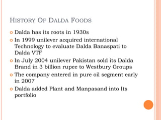 Dalda Foods | PPT