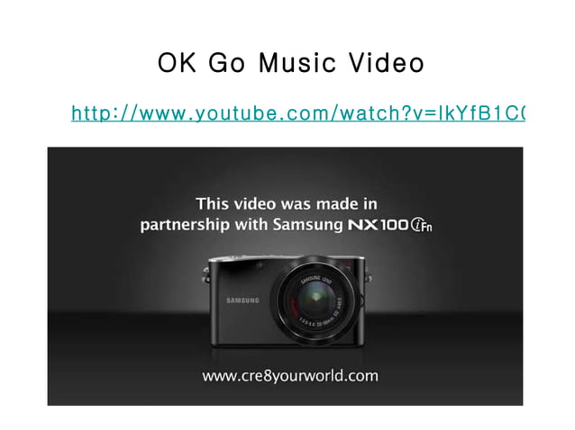 Ok go music video | PPT