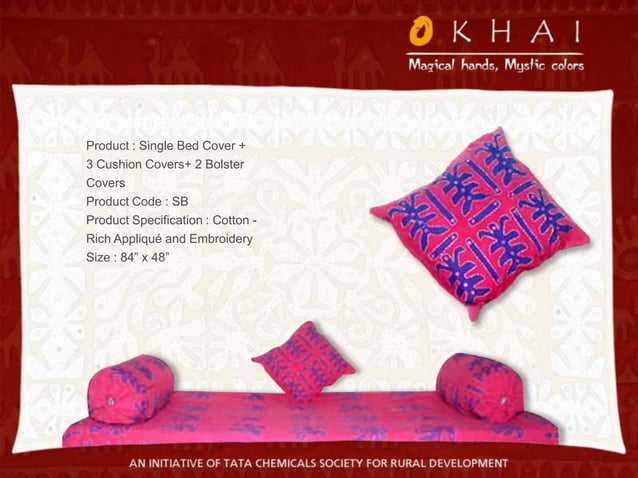 Okhai Product Showcase | PDF | Needlework | Arts and Crafts