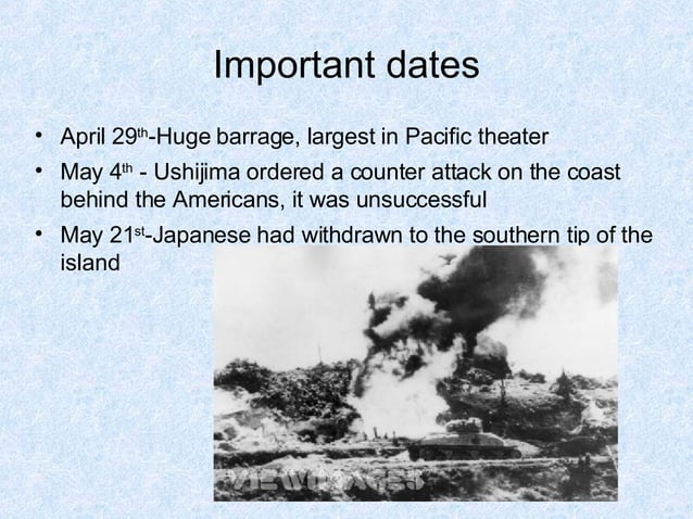 Okinawa Power Point | PPT | Death, Injury, or Military Conflict ...