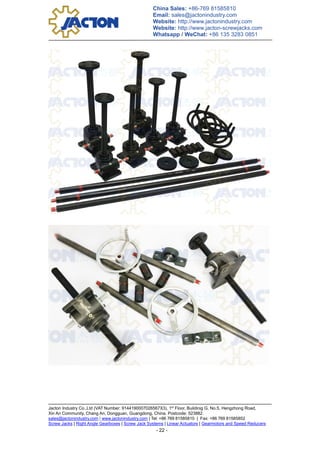 industrial crank table base lift mechanism with adjustable height | PDF