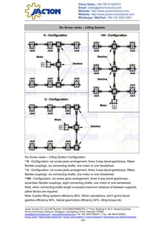 industrial crank table base lift mechanism with adjustable height | PDF