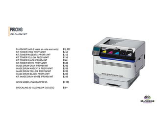 OKI Pro9541WT Presentation | PDF