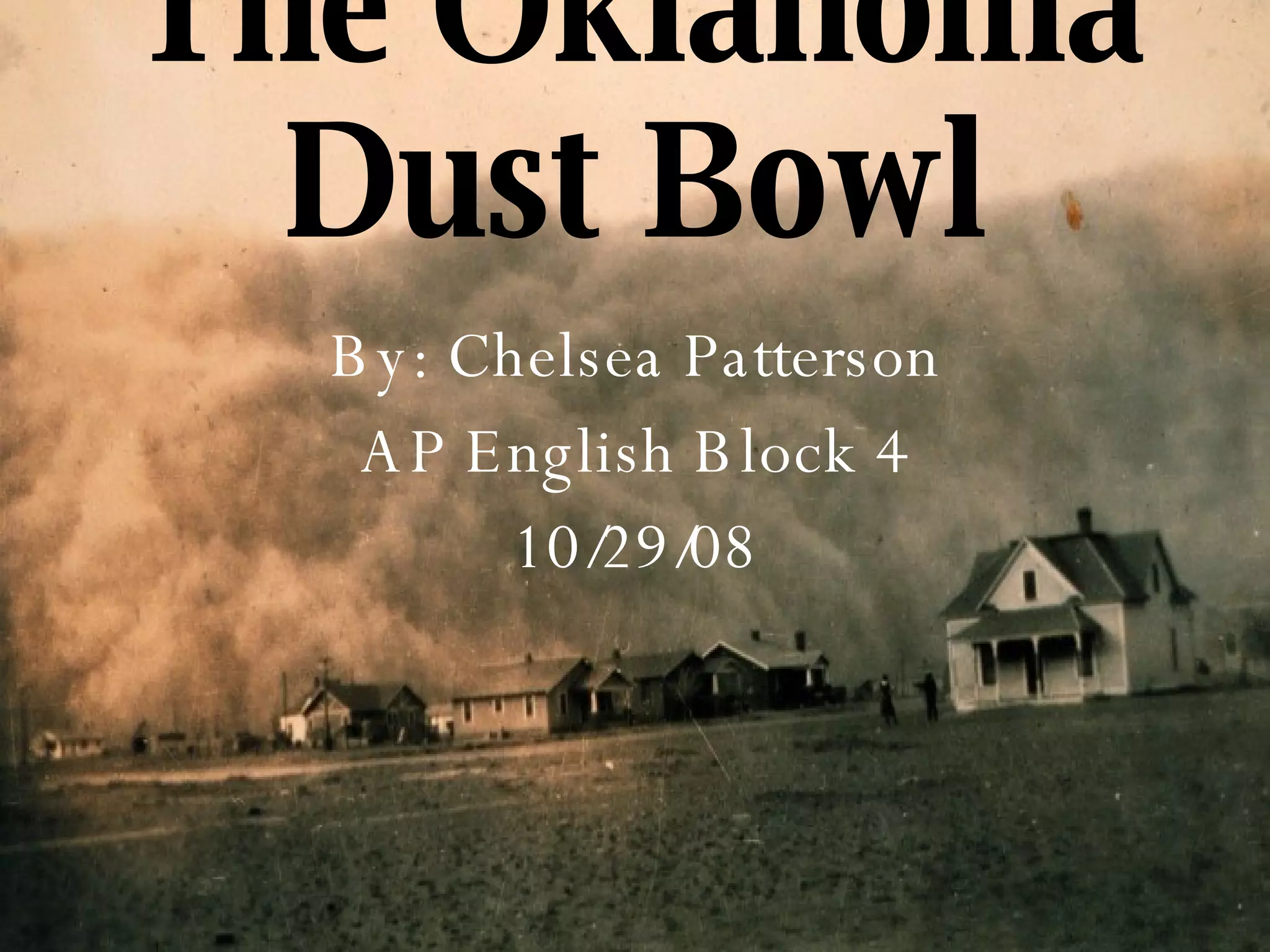 Oklahoma Dust Bowl | PPT
