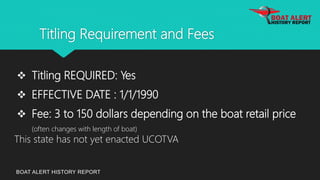 Oklahoma boat registration | PPTX
