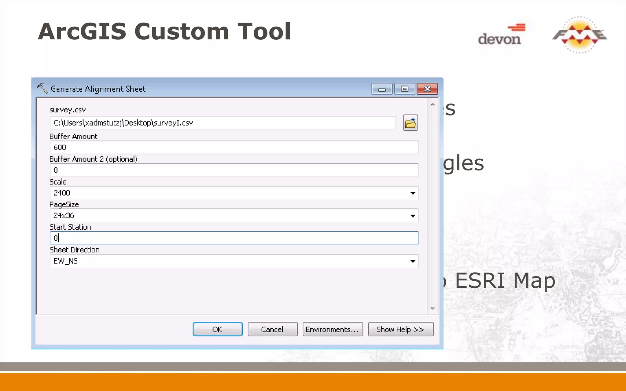 Generating Pipeline Alignment Sheets Using FME | PPTX