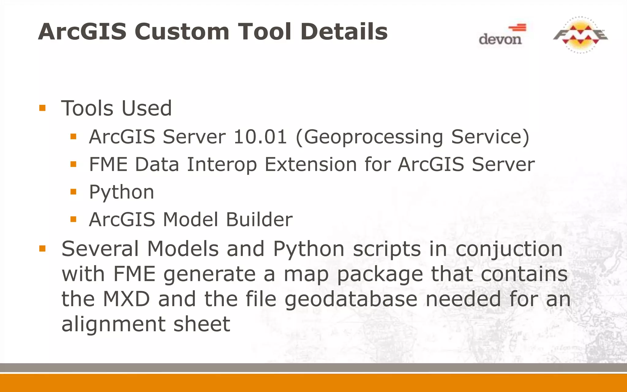 Generating Pipeline Alignment Sheets Using FME | PPTX