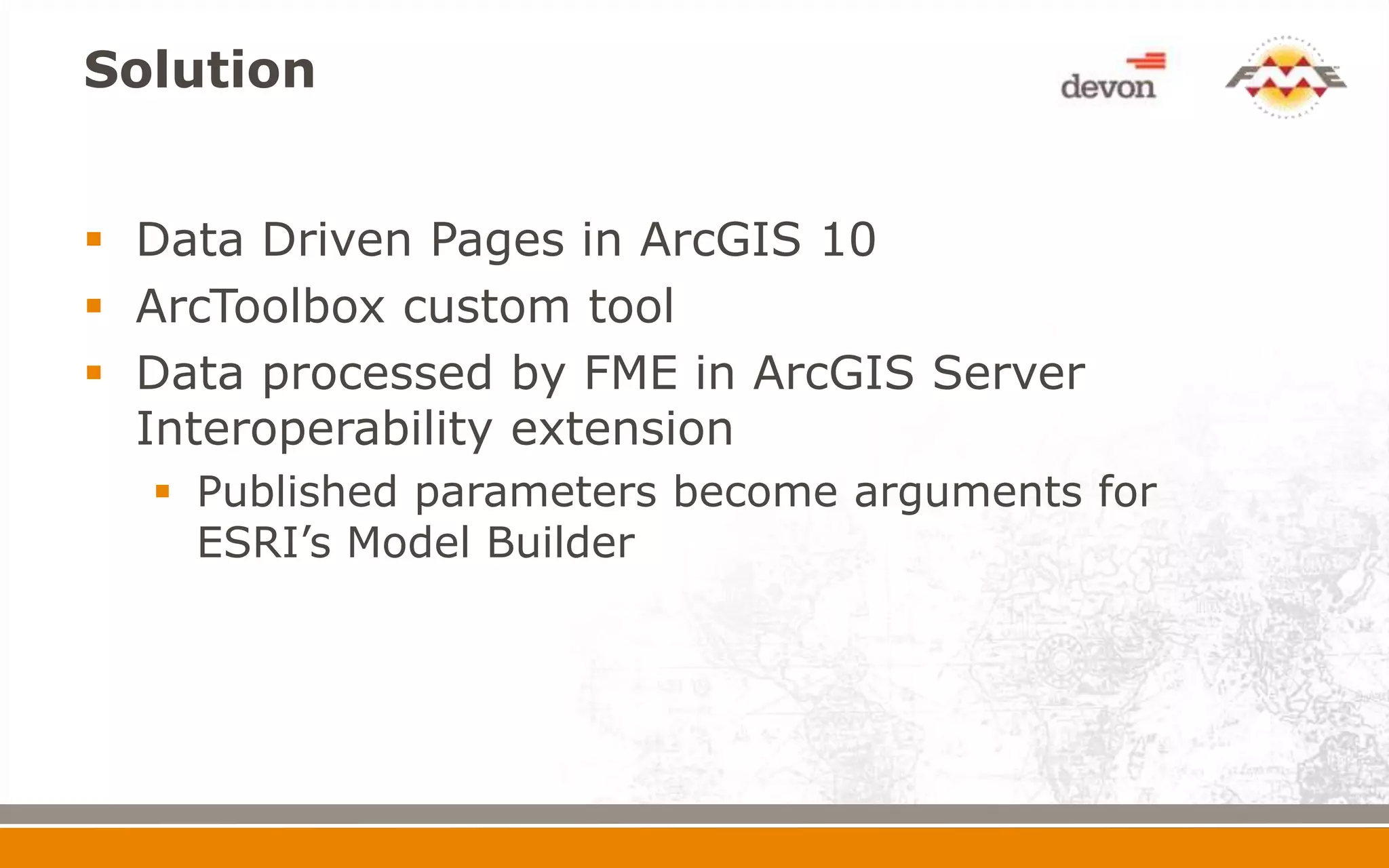 Generating Pipeline Alignment Sheets Using FME | PPTX