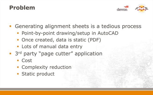 Generating Pipeline Alignment Sheets Using FME | PPTX