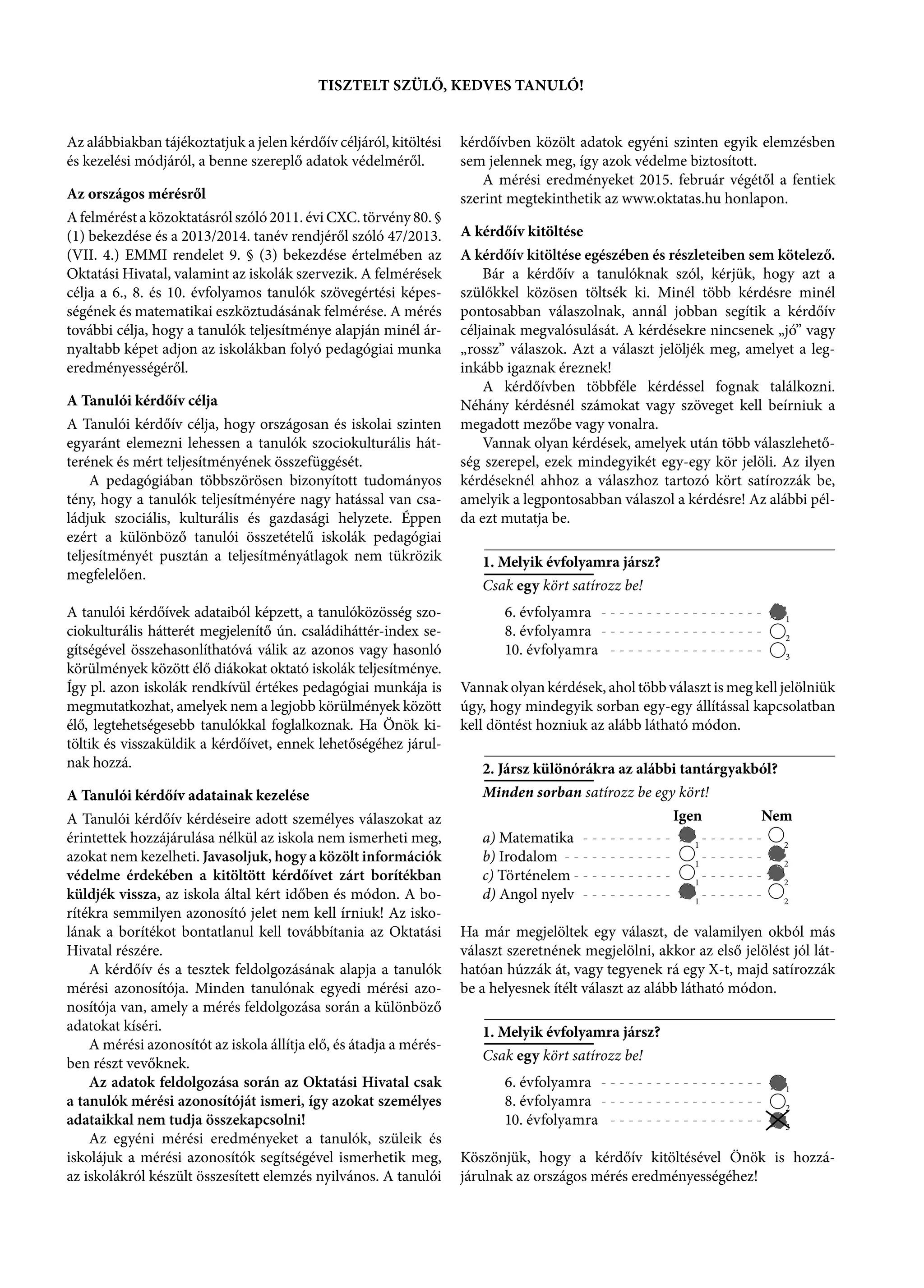 Okm2014 tanuloi kerdoiv | PDF