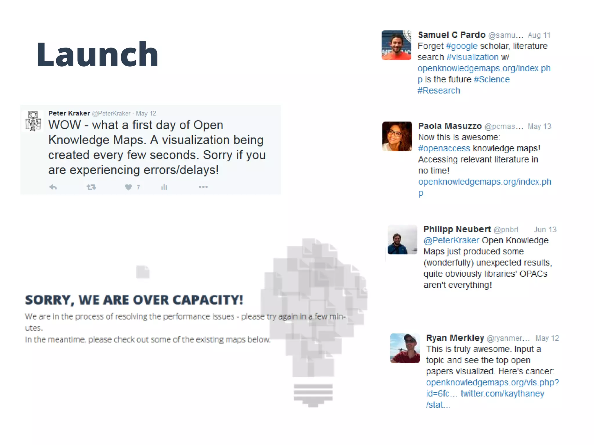 Open Knowledge Maps, a visual interface to the world's scientific ...