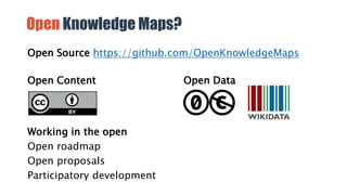 Open Knowledge Maps for the Wikiverse! | PPT