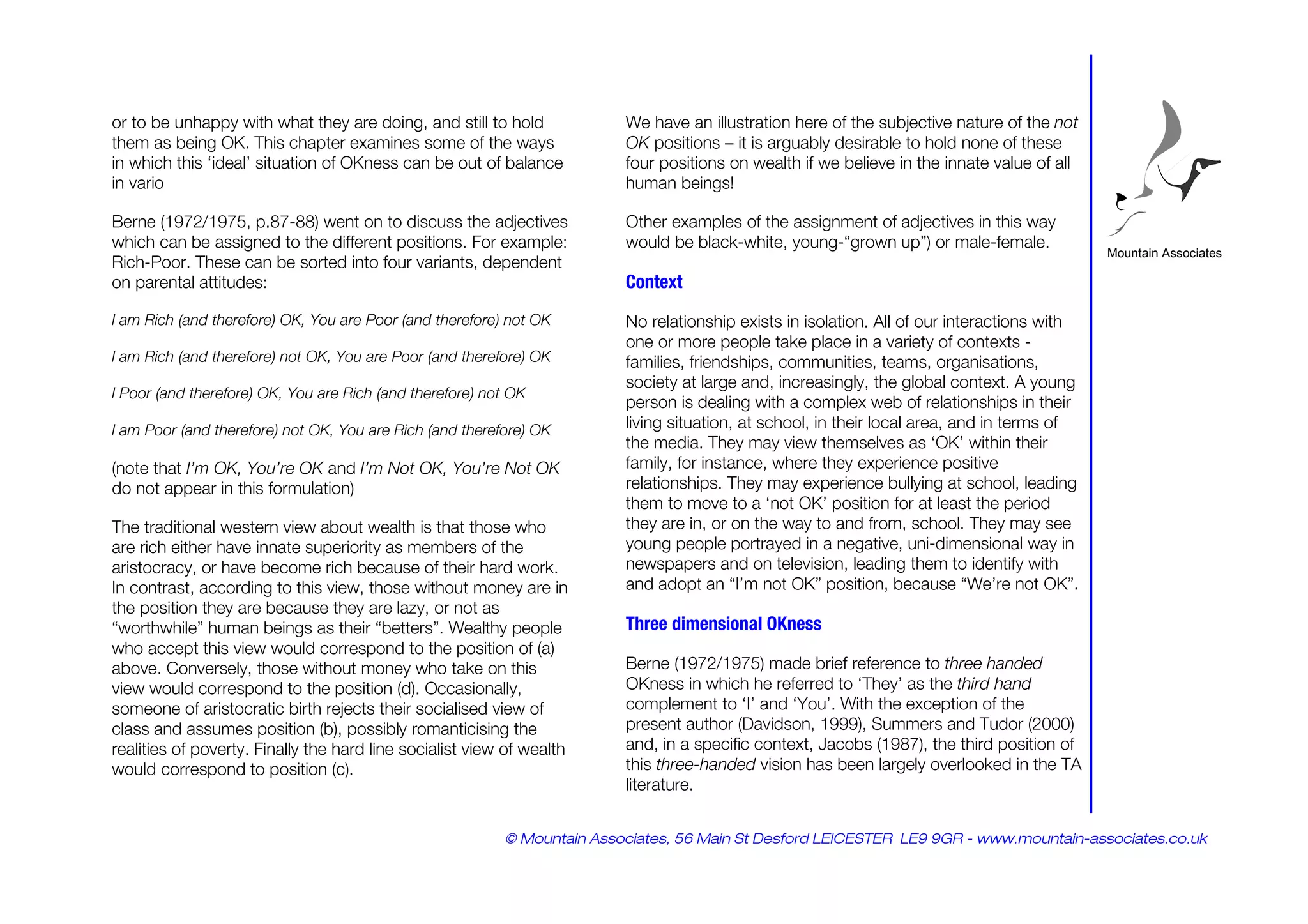 Okness in context | PDF