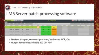 PhD Thesis Digitisation Project | PPTX